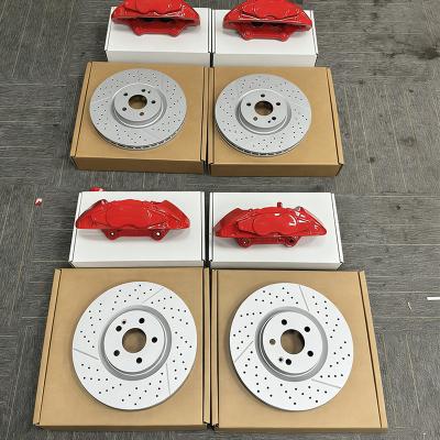 China For Mercedes-Benz CLA OEM A0004217381 Front 4Pot and Rear 1Pot Brake Caliper Kit for sale