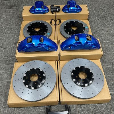 China For Land Rover OEM LR047905 for Akebono 10N EPB 4Pot with ceramic brake discs Brake Caliper Kit for sale