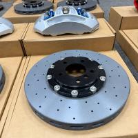 China For Jaguar OEM T2H7446 Custom for ENDLESS 6Pot Brake Caliper Kit with Ceramic Brake Discs for sale