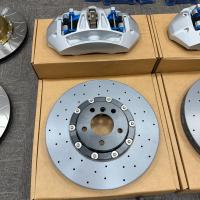 China For Jaguar OEM T2H7446 Custom for ENDLESS 6Pot Brake Caliper Kit with Ceramic Brake Discs for sale