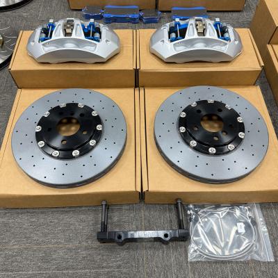 China For Jaguar OEM T2H7446 Custom for ENDLESS 6Pot Brake Caliper Kit with Ceramic Brake Discs for sale