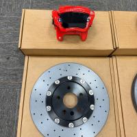 China For Audi RS7 OEM 4G0615403D Custom for Akebono10N with EPB Ceramic Brake Discs Big Brake Caliper Kit for sale