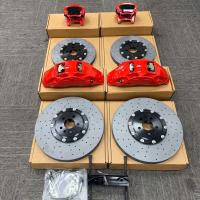 China For Audi RS7 OEM 4G0615403D Custom for Akebono10N with EPB Ceramic Brake Discs Big Brake Caliper Kit for sale