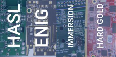 China PCB Surface Finish Custom For Telecom / Defense Hardware ISO 9001 for sale