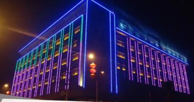 China RGB RGBW LED Pixel Bar DMX512 48LEDs/m 12W IP67 for Stage Building Lighting for sale