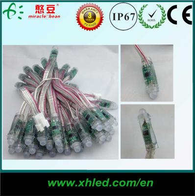 China IP67 Waterproof 12mm DC5V RGB LED Pixel Light - 50,000h Lifespan, 0.3W Power Consumption for Advertising for sale