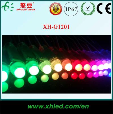 China IP67 Waterproof RGB LED Pixel Light 12mm DC5V 0.3W with IC16716 Controller - 50,000 Hour Lifespan for sale