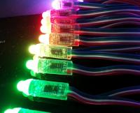 China 12mm DC5V RGB Full Color LED Pixel Light Outdoor DMX512 Control 0.3W Epistar for sale