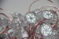 China DC24V 30mm LED Pixel Light IP67 White 0.6W CE RoHS 30000H Lifespan for sale