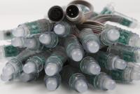 China 12mm Bullet Type IP67 Waterproof RGB LED Pixel Light 5V Individually Addressable Full Color for sale