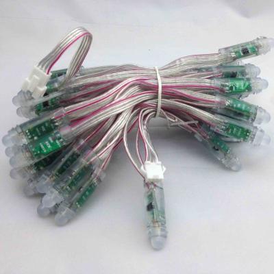 China Waterproof 5V RGB Full Color 12mm LED Pixel Light IC16716 0.3W CE RoHS for sale