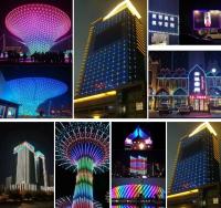 China DC24V 40mm LED Pixel Dot Light Outdoor Digital Point Light for Building Amusement for sale