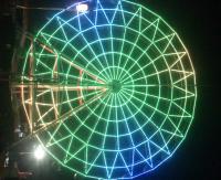 China DC12V RGB Pixel Ferris Wheel Decoration LED Strip Light 20pcs IP67 Outdoor for sale