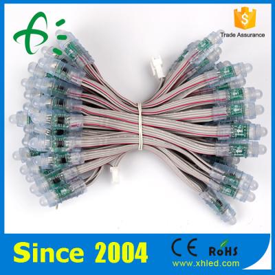 China 12mm 5V RGB Waterproof LED Pixel Light - IP67 Rated, 50,000 Hour Lifespan, 0.3W Power Consumption for sale