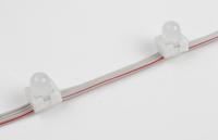China 12mm Square LED Pixel Light SMD 5050 RGB Module - 0.3W Power, 160° Viewing Angle, IP67 Waterproof for sale