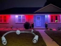 China 20mm 30mm Permanent Holiday Light 5050 RGB RGBW IC LED Pixel Point Smart Home Exterior Christmas Light 12V for sale