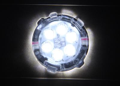 China Green 30mm IP67 6 LED Pixel String Lights DC24V 0.6W with Taiwan Epistar Chip for sale