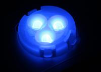 China 30mm RGB LED Pixel Light XH6897 IC DC12V 0.75W Full Color SMD 5050 IP67 for sale