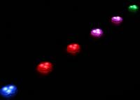 China 30mm RGB LED Pixel Light XH6897 IC DC12V 0.75W Full Color SMD 5050 IP67 for sale