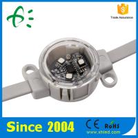 China 5050 IP67 Waterproof DC12V 3 LED Point Light 30mm RGB Pixel for sale