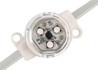 China 5050 IP67 Waterproof DC12V 3 LED Point Light 30mm RGB Pixel for sale