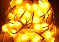 China DC24V 0.6W 30mm SMD 5050 Yellow LED Point Light for Letter Decoration for sale