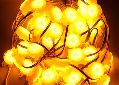 China DC24V 0.6W 30mm SMD 5050 Yellow LED Point Light for Letter Decoration for sale