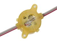 China DC24V 0.6W 30mm SMD 5050 Yellow LED Point Light for Letter Decoration for sale