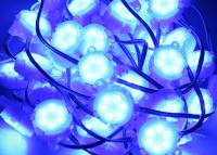 China Waterproof Epistar SMD 5050 RGB 30mm Blue Point LED Light Outdoor DC12V 0.75W for sale