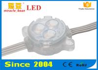 China 30mm RGB LED Pixel Light XH6897 IC DC12V 0.75W Full Color SMD 5050 IP67 for sale