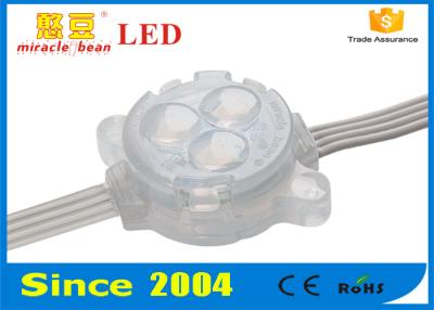 China 30mm RGB LED Pixel Light XH6897 IC DC12V 0.75W Full Color SMD 5050 IP67 for sale