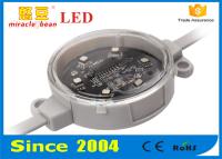 China Transparent Waterproof RGB LED Pixel 50mm 6pcs SMD 5050 DC24V IP67 for sale