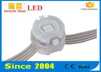 China Miracle Bean DC5V 0.3W RGB Pixel LED XH6897 IC 20mm Programmable Sign Lighting for sale