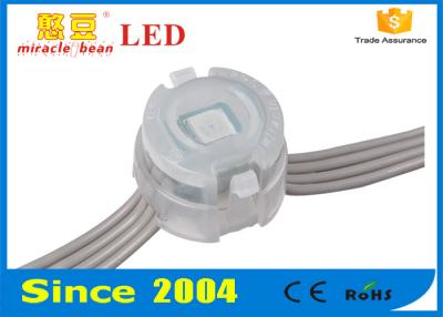 China Miracle Bean DC5V 0.3W RGB Pixel LED XH6897 IC 20mm Programmable Sign Lighting for sale