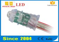 China 12mm Full Color RGB LED Pixel Module DC5V 0.3W IP68 DMX512 50pcs String for sale