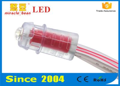 China 9mm Single Color LED Pixel Light 5V DC IP67 Red CE ROHS 0.15W for sale