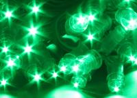 China Epistar DC5V F5 Green LED Pixel Light 9mm for Channel Letters with IP67 Rating and 30,000 Hour Lifespan for sale
