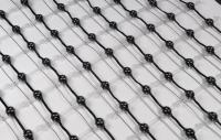 China Transparent Flexible LED Mesh Curtain Screen P100 P150 Outdoor Building IP67 DC12V for sale