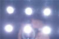 China 12mm Flat Square RGB Pixel LED String Light - DC5V/12V Addressable with 50 LEDs per String and IP67 Waterproof Rating for sale