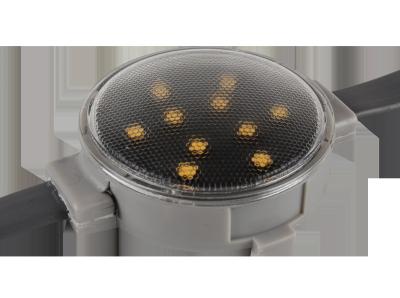 China Customized IP67 LED Point Light 2W 24V 50mm RGBW Outdoor for sale