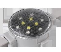 China Customized IP67 LED Point Light 2W 24V 50mm RGBW Outdoor for sale