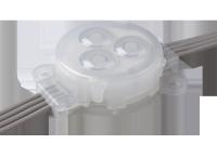 China Miracle Bean 1W 12V IP67 RGBW LED Point Light 30mm Outdoor Waterproof Customizable for sale