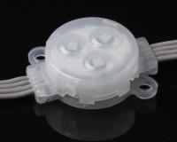 China Miracle Bean 1W 12V IP67 RGBW LED Point Light 30mm Outdoor Waterproof Customizable for sale