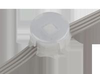 China SMD5050 RGB LED Point Light 0.3W DC12V IP67 Outdoor 20mm 120 Degree Beam Angle for sale
