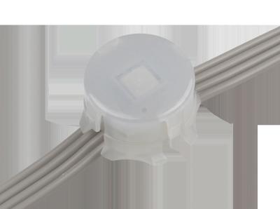 China SMD5050 RGB LED Point Light 0.3W DC12V IP67 Outdoor 20mm 120 Degree Beam Angle for sale