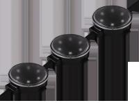 China Miracle Bean 2W 24V LED Point Light RGBW IP67 50mm SMD3535 Outdoor for sale