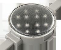 China IP67 Waterproof LED Point Light 3W 24V 50mm SMD3535 RGBW Outdoor Customizable for sale