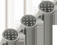 China IP67 Waterproof LED Point Light 3W 24V 50mm SMD3535 RGBW Outdoor Customizable for sale