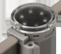 China Waterproof LED Point Light IP67 1.2W 24V 40mm SMD3535 Outdoor Single Color for sale