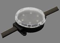 China SMD3535 RGBW LED Point Light 2W 24V IP67 Outdoor 50mm Pixel Light for sale